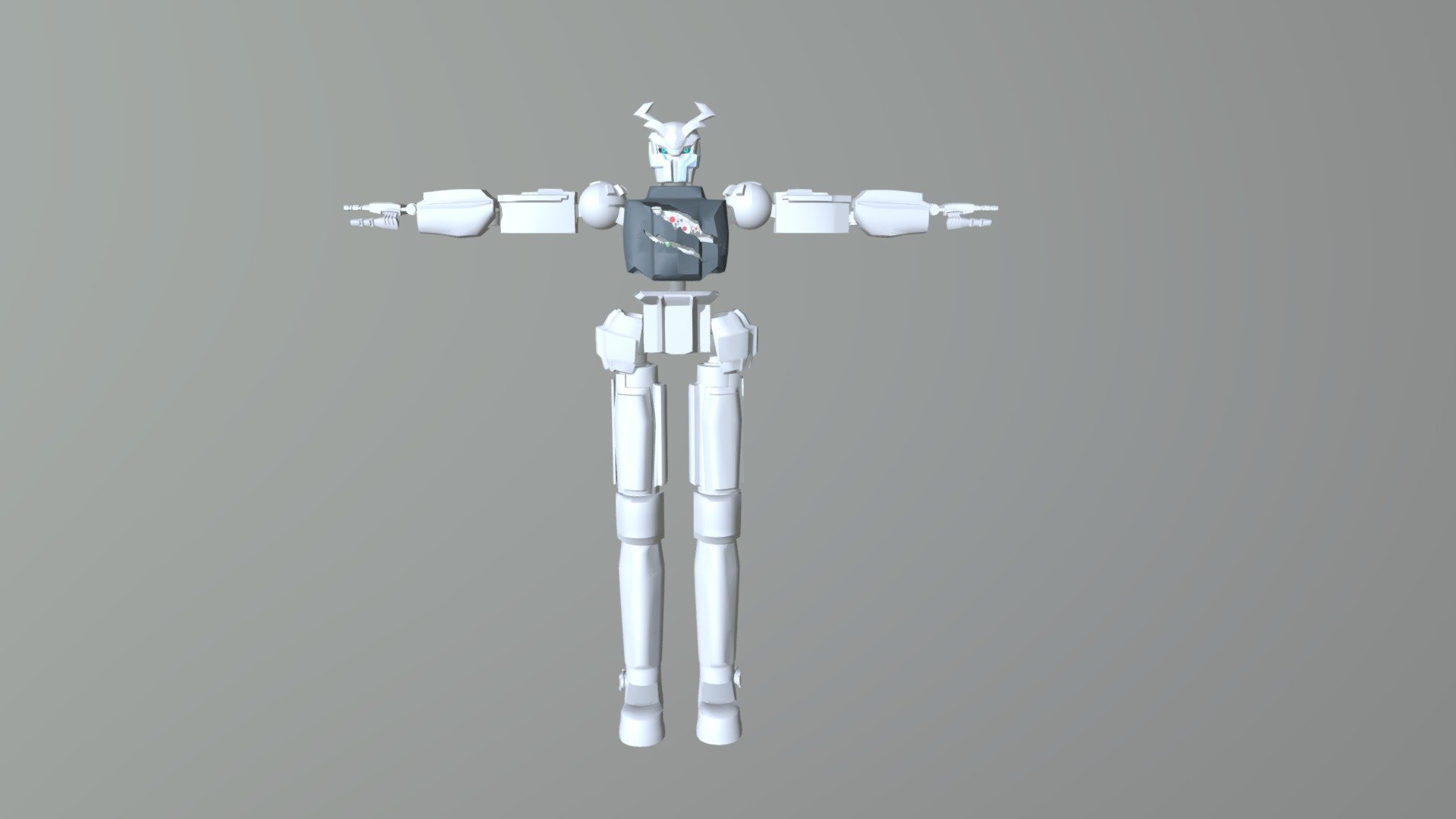 Ghost Robot - 3D model by Lucas Spain Yeh (@spainyehlucas) [93e3d05 ...