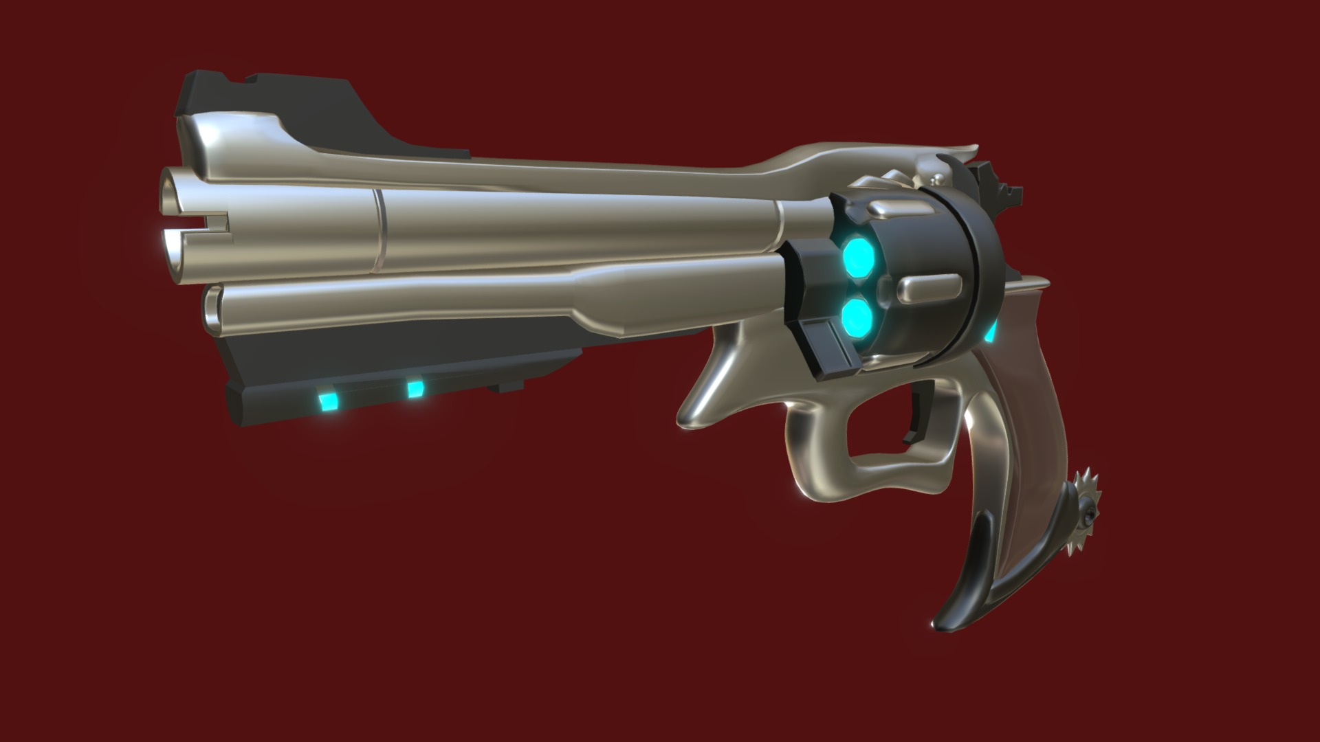 Mcree's revolver - Download Free 3D model by Zemasu [93e44c9] - Sketchfab