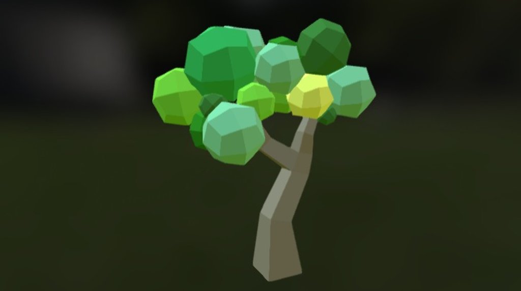 Low Poly Tree - 3D model by Ison (@XinChengWu) [93e4f3d] - Sketchfab