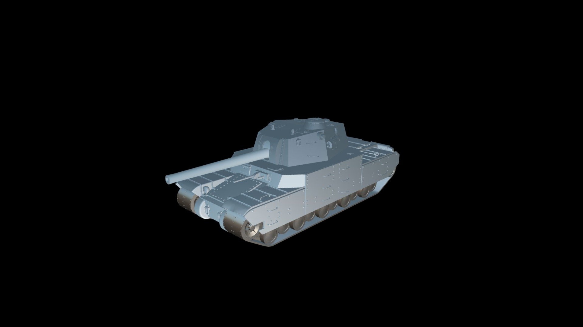 Type 5 Heavy - 3D model by FROST_52128 [93e69dc] - Sketchfab