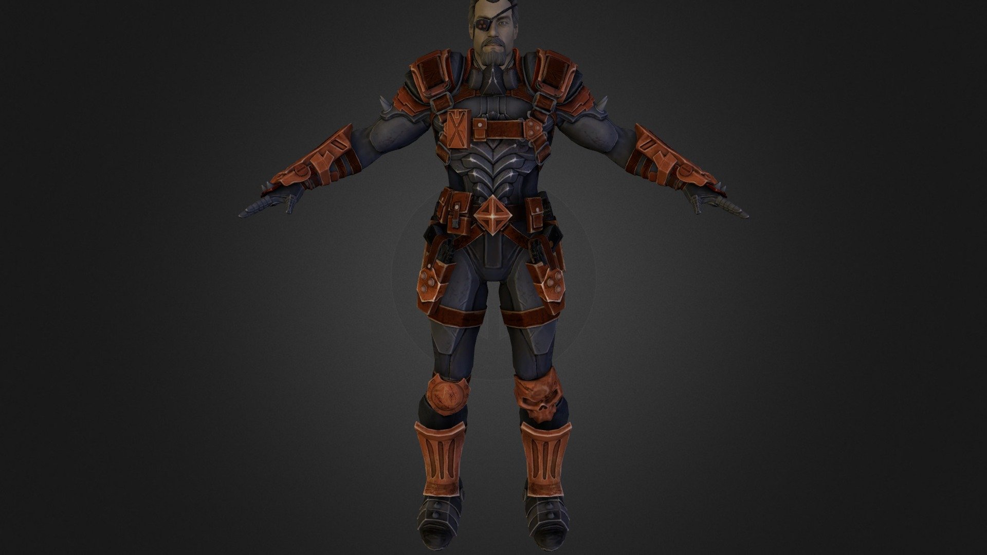 Deathstroke - 3D model by fairytailfan97 [93e6cd2] - Sketchfab
