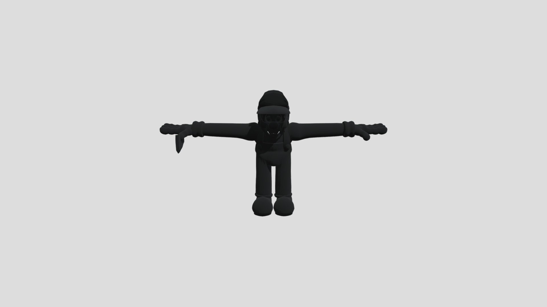 Super Horror Mario_v2 - Download Free 3D model by _____Xler ...