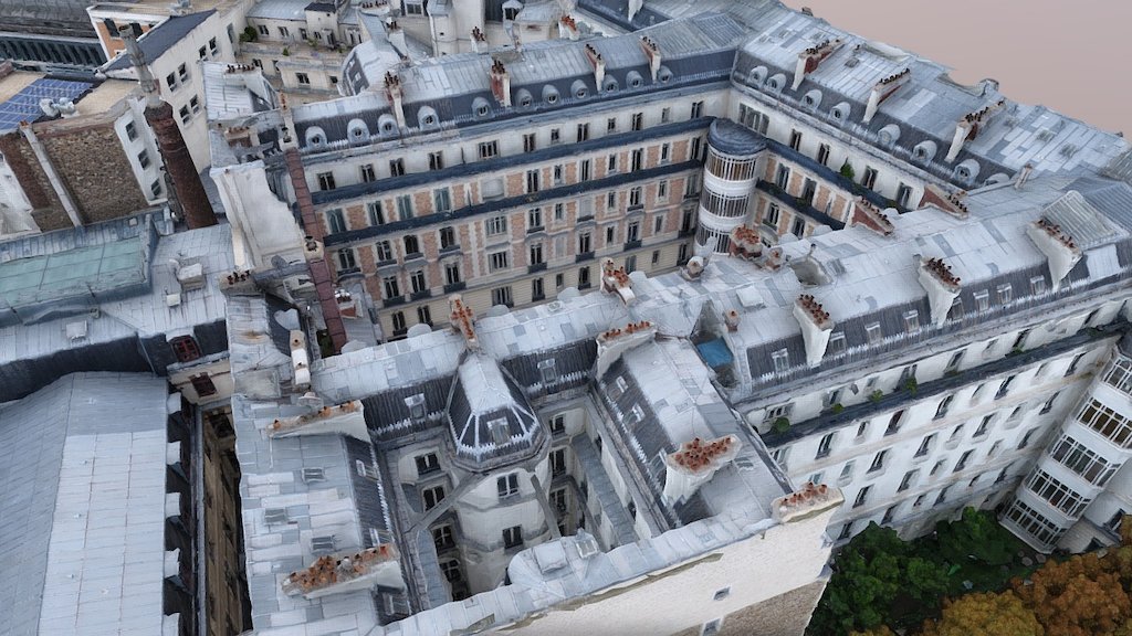 Vol 2 Relevé de Toiture Hausmanien - 3D model by skyness [93e8de4 ...