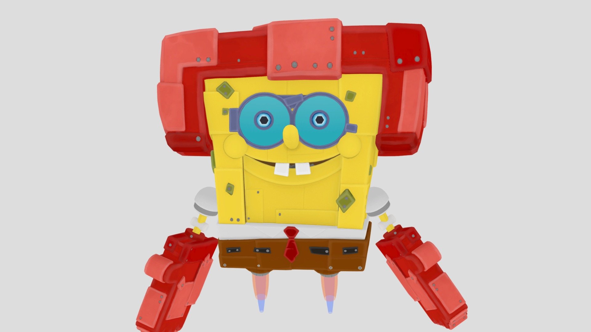 RoboBob SteelPants From Cosmic Shake - 3D model by SMF Features ...