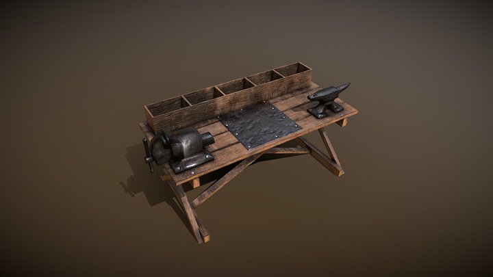 Crafting-table 3D models - Sketchfab
