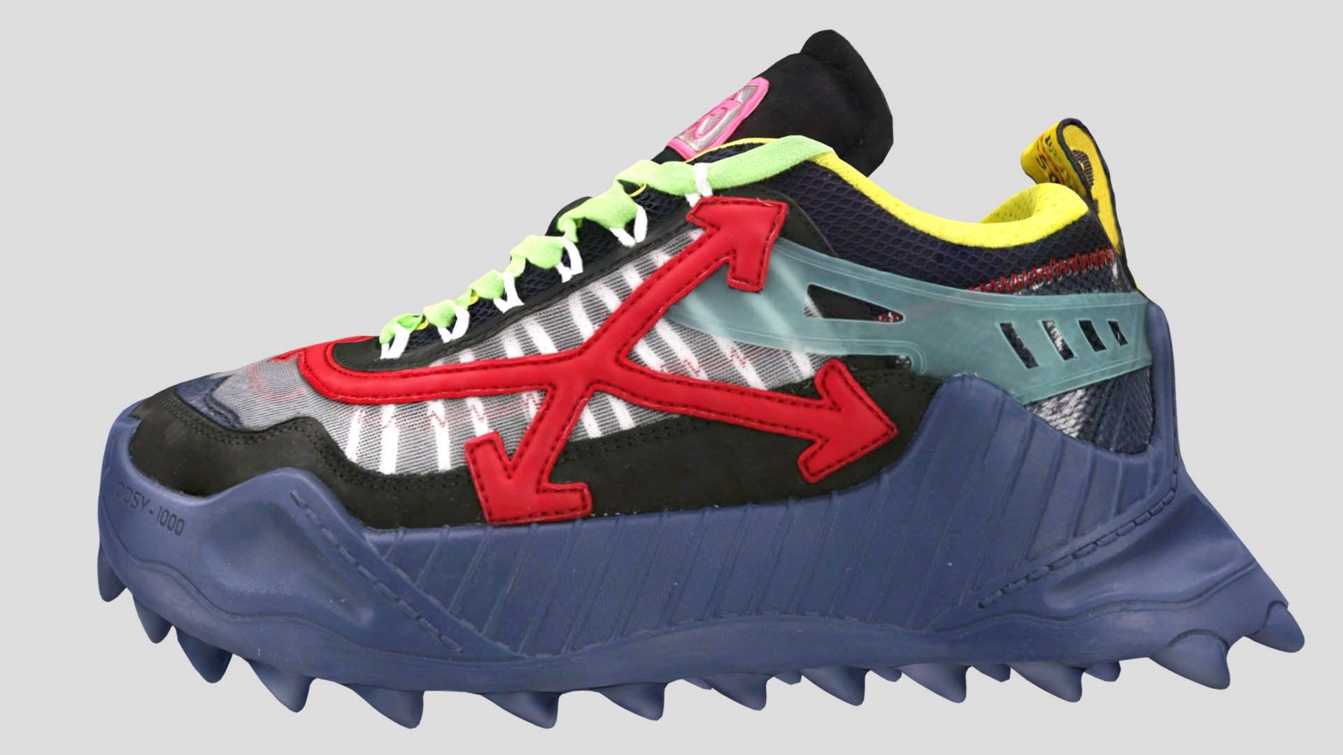 OFF-WHITE ODSY 1000 blue red - Download Free 3D model by SRUSH651 2th☑ ...