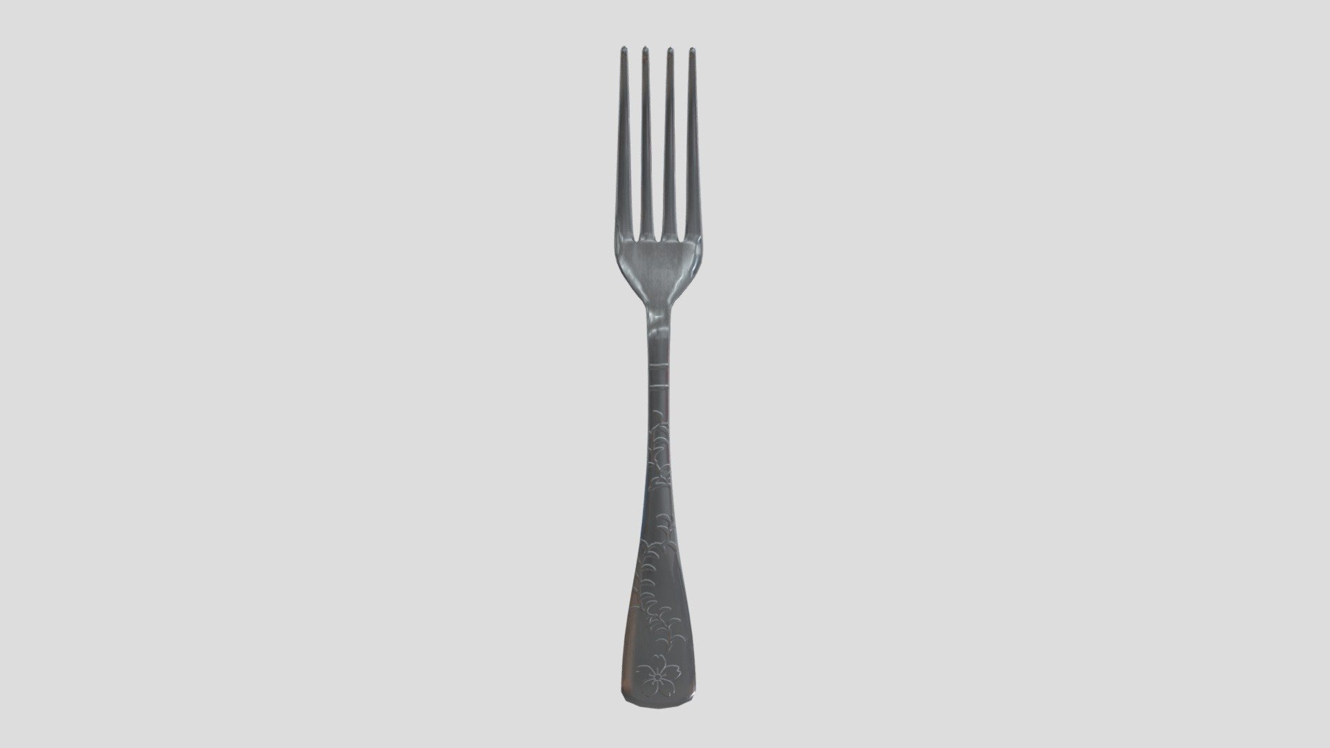 Decorated Fork - Download Free 3D model by EmilSan08 [93ee831] - Sketchfab