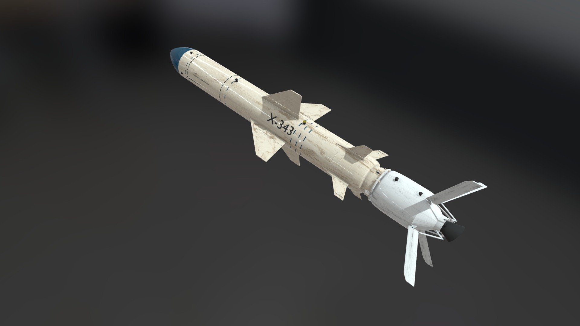 R-360 Neptun anti-ship maneuvering missile - 3D model by s_ebo_l ...