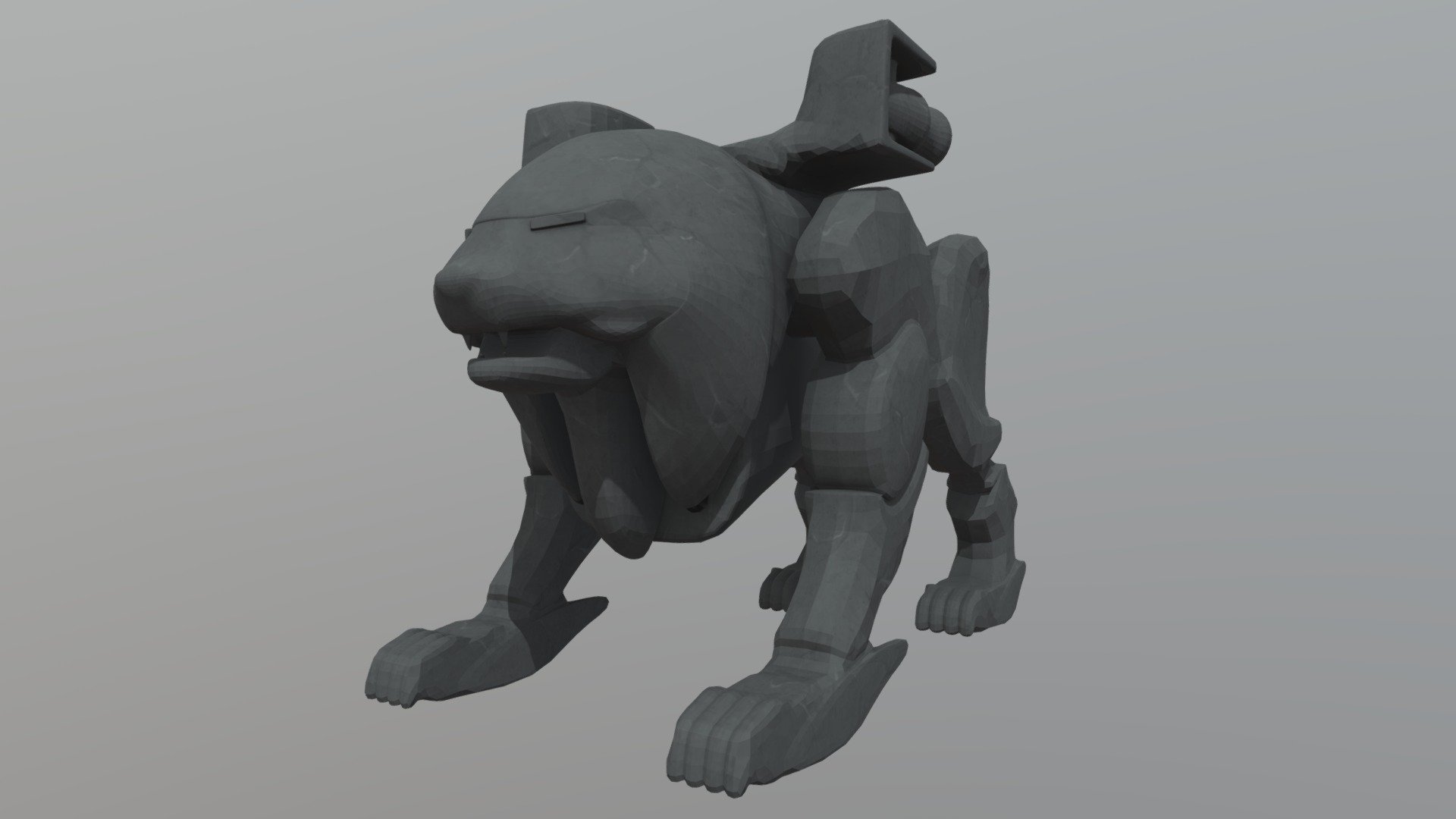 Red Lion Wild Force [Commission #7] - 3D model by Memorie [93f1357 ...