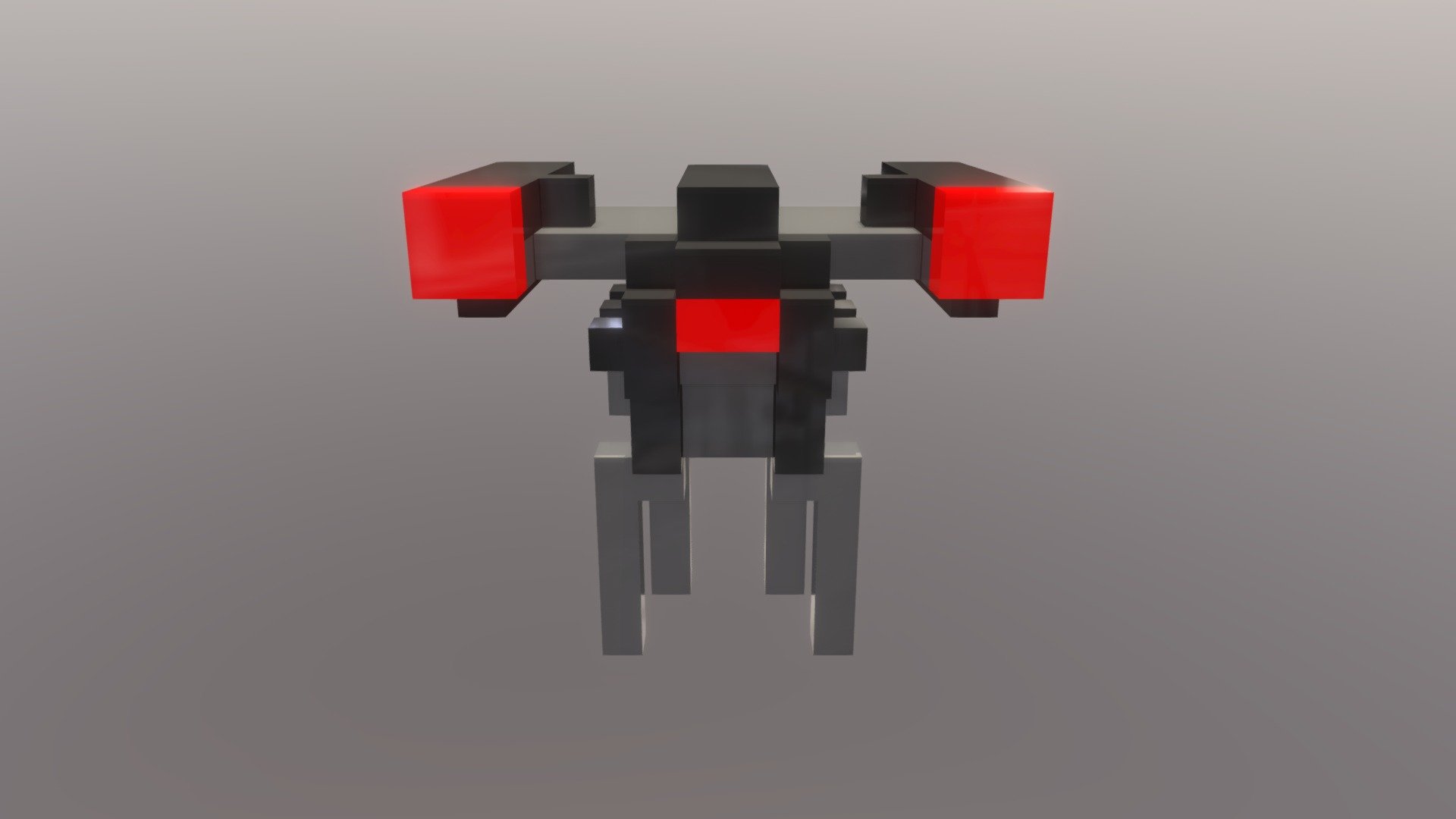 Drone Bot - 3D model by ronchoqa [93f2344] - Sketchfab