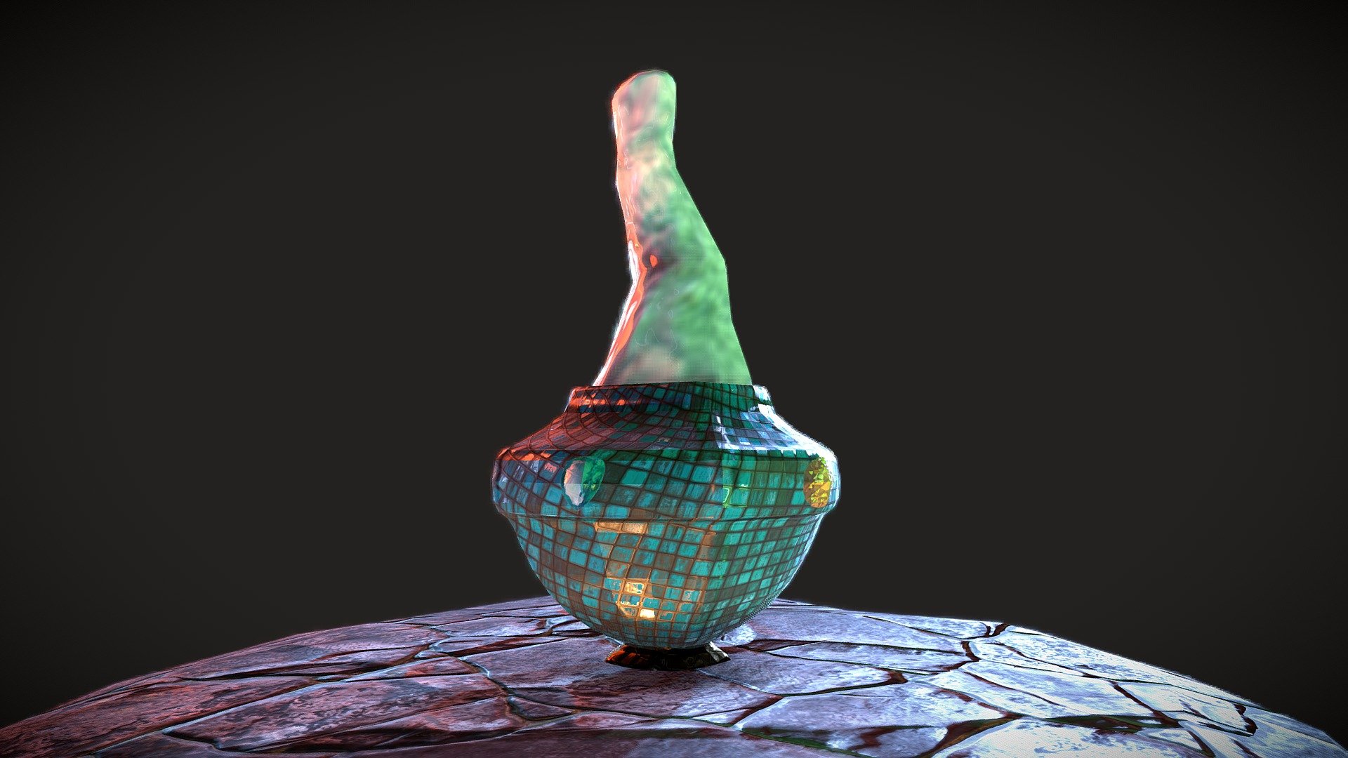 Blue Potion - 3D model by FFlover [93f2e7f] - Sketchfab