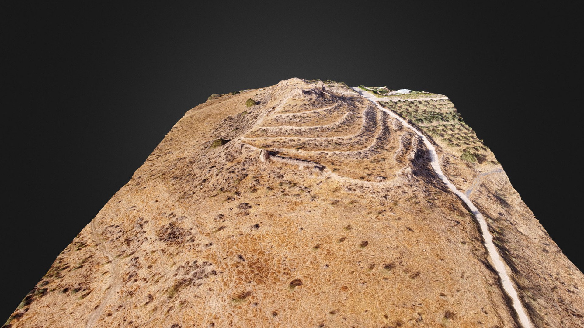 CASTILLO DE ZALIA - ALCAUCÍN - MÁLAGA - 3D model by DRON PROJECT´S ...
