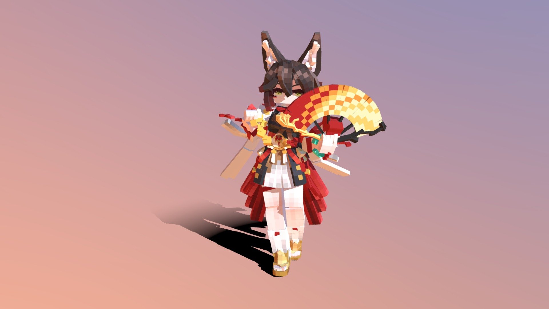 Tingyun - 3D model by 烈鸟比百 (@AIgoblin) [93f4dc7] - Sketchfab