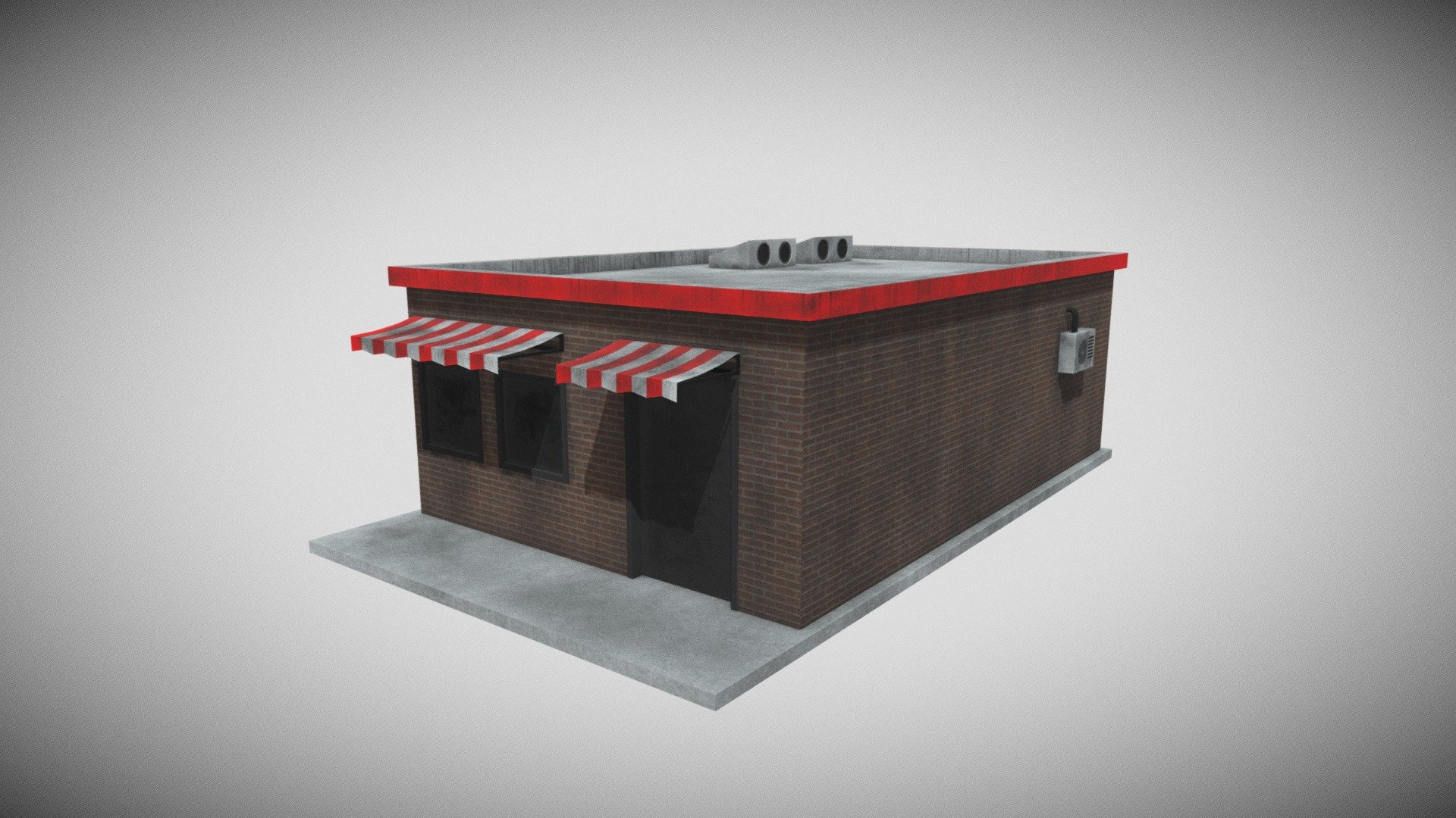 Abandoned Store - 3D model by studio-king [93f4f03] - Sketchfab