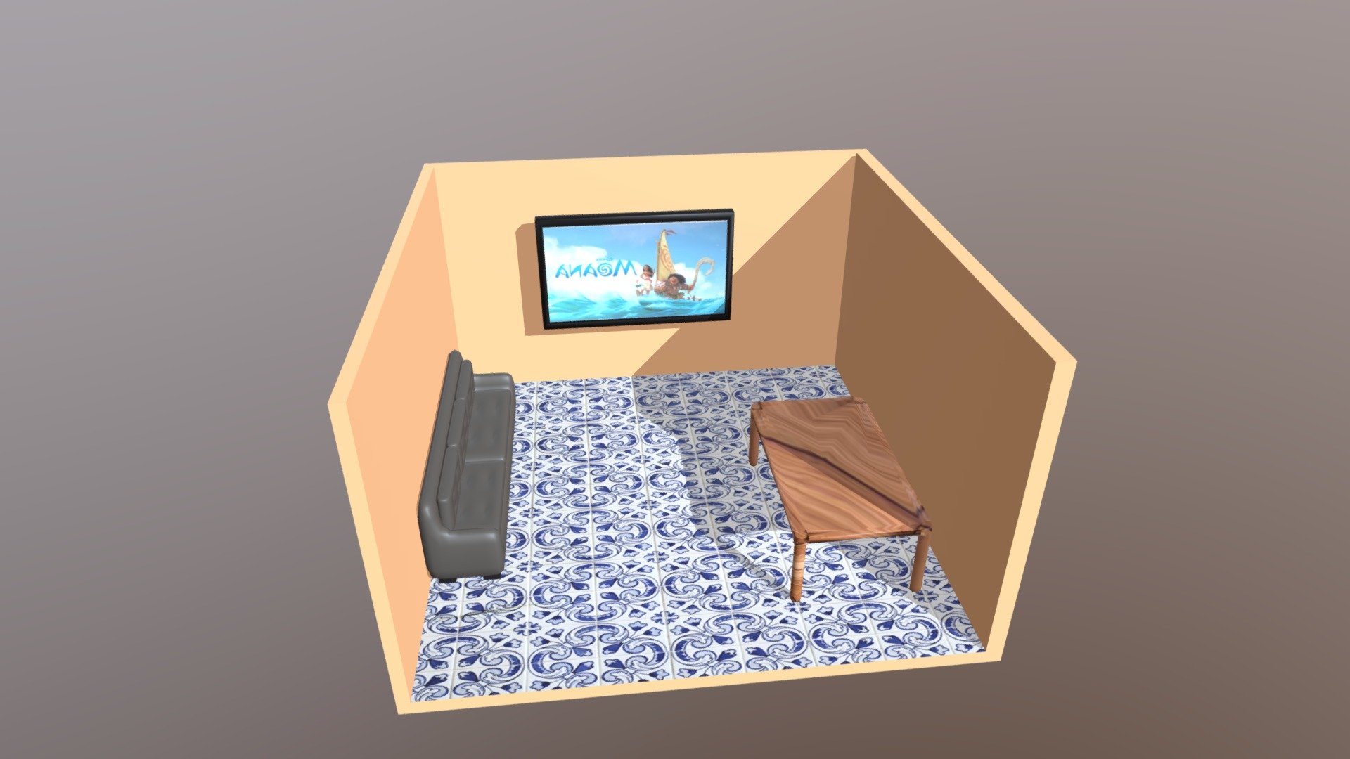 Isometric room - Download Free 3D model by carlosclarke [93f530e ...