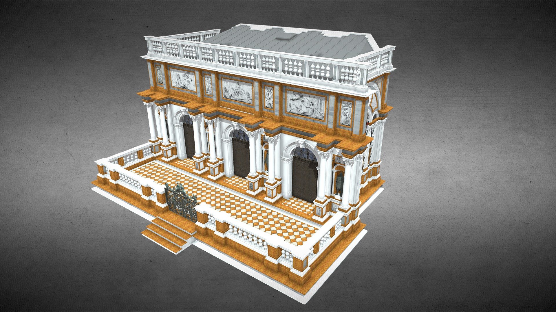 Loggetta Sansovino - Venice - Buy Royalty Free 3D model by COSEDIMARCO ...