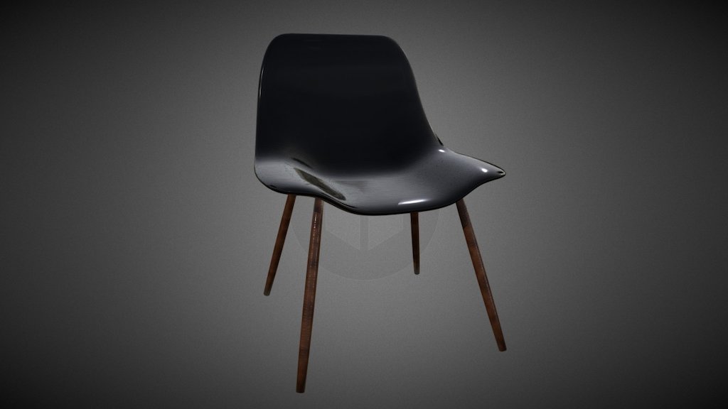 Simple Chair - 3D model by Aoerchemix [93f7245] - Sketchfab