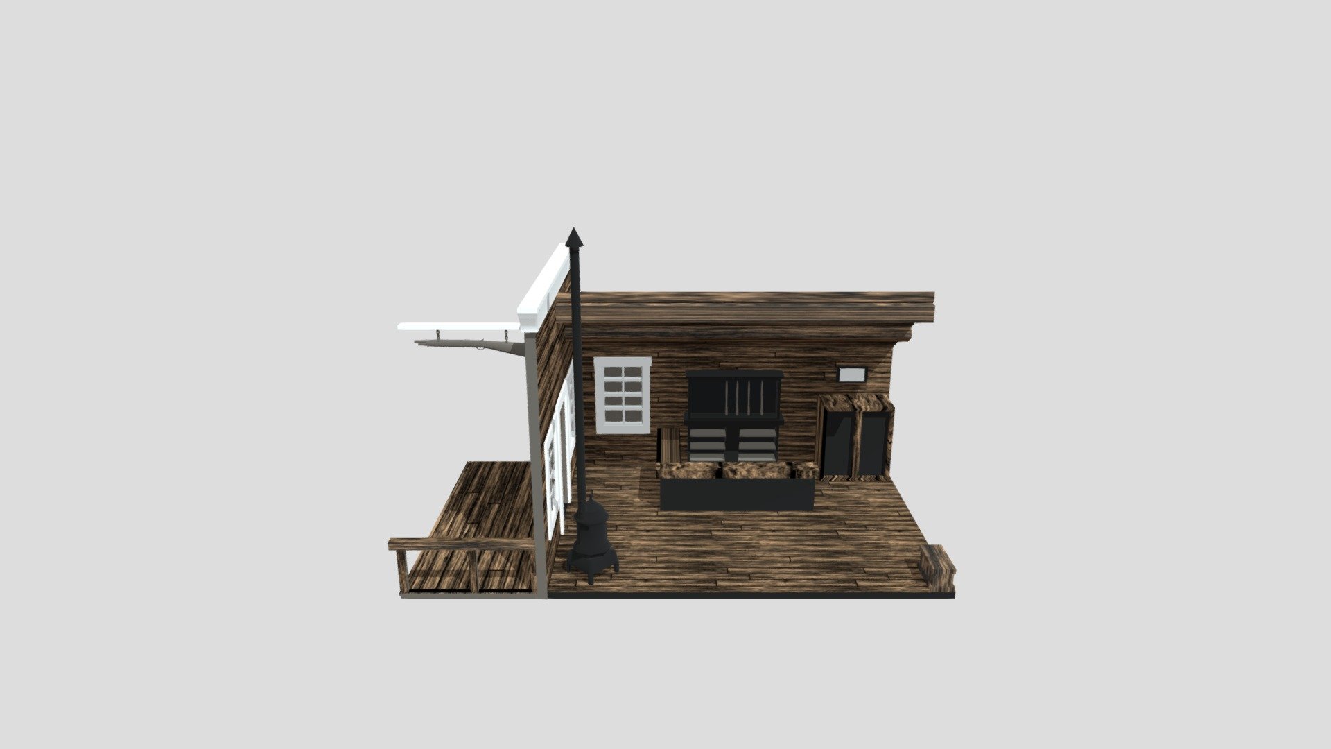 Gun Shop - 3D model by terrybetts77 [93f766d] - Sketchfab