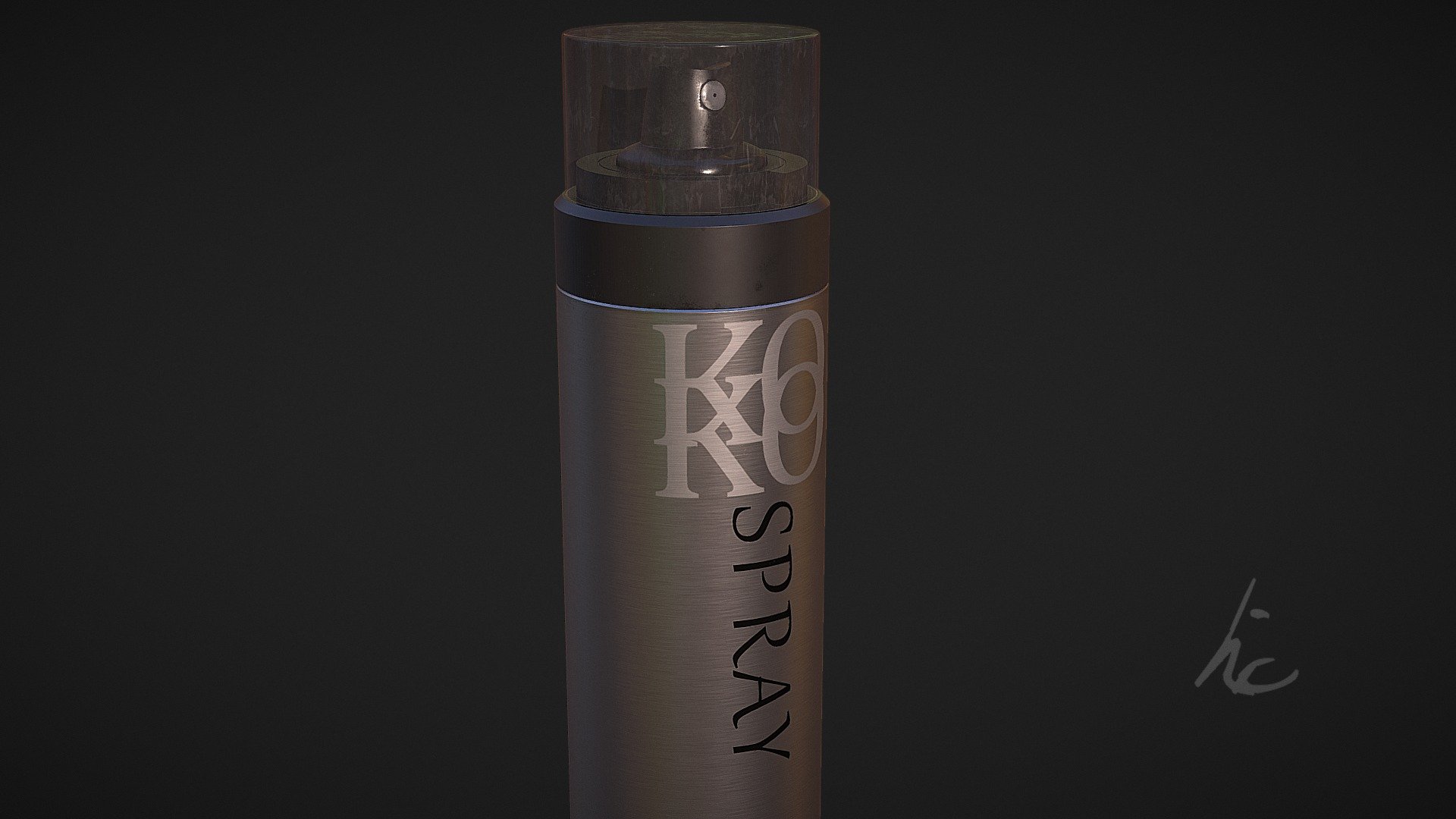 Hair spray(used) - Download Free 3D model by kio (@kio00) [93f77a7 ...