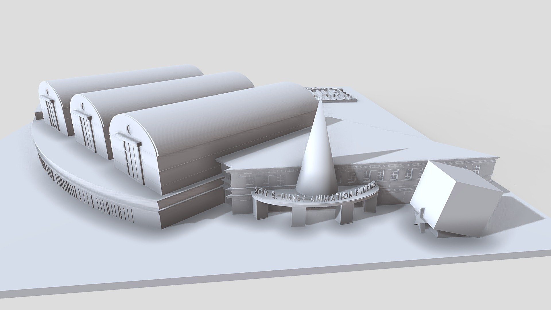 Walt Disney Animation Studios Maquette - 3D model by Andres C. (@andres ...