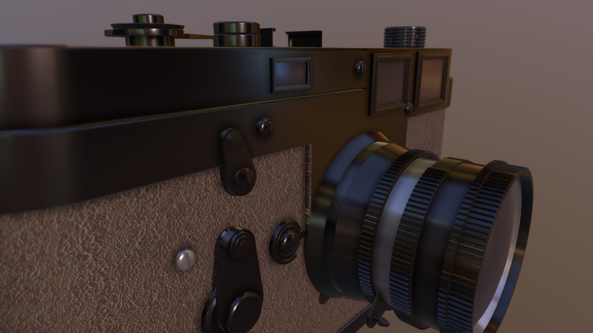 Leica M3 - 3D model by AudreySvn [93f9d17] - Sketchfab