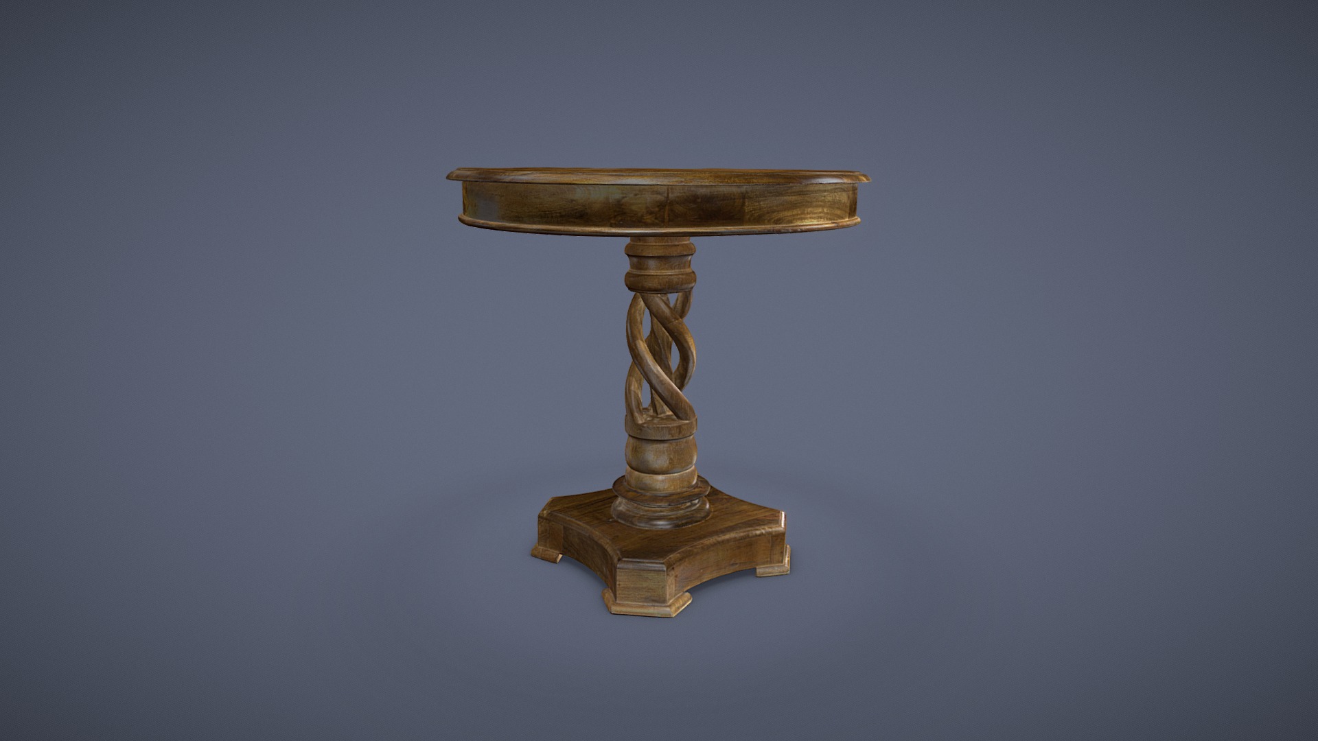 Large round table - Download Free 3D model by Reality_3D (@Sbell ...