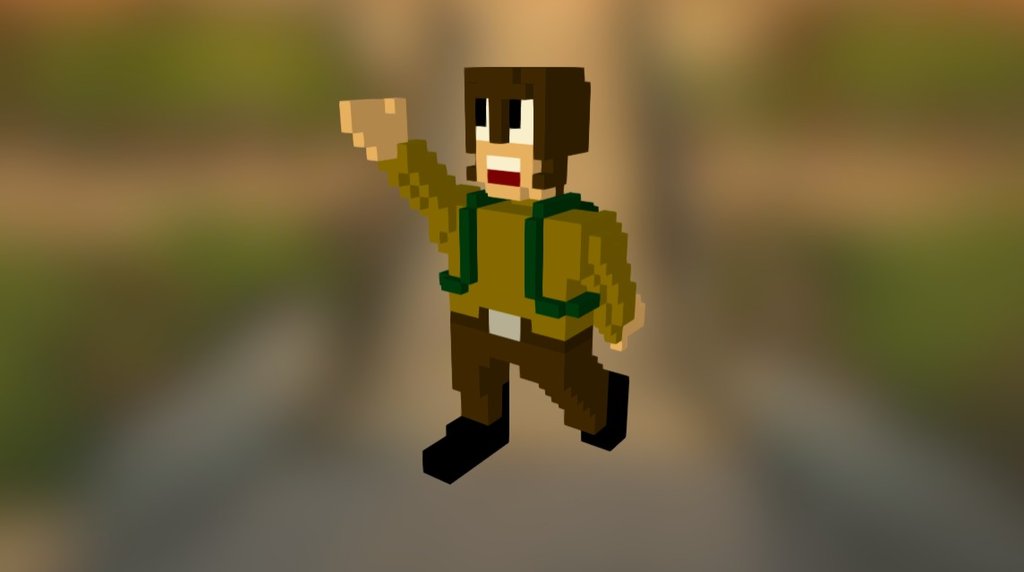 RPG guy #voxeladay #30daydev - 3D model by Aaron XR Dev (@AaronXRdev ...