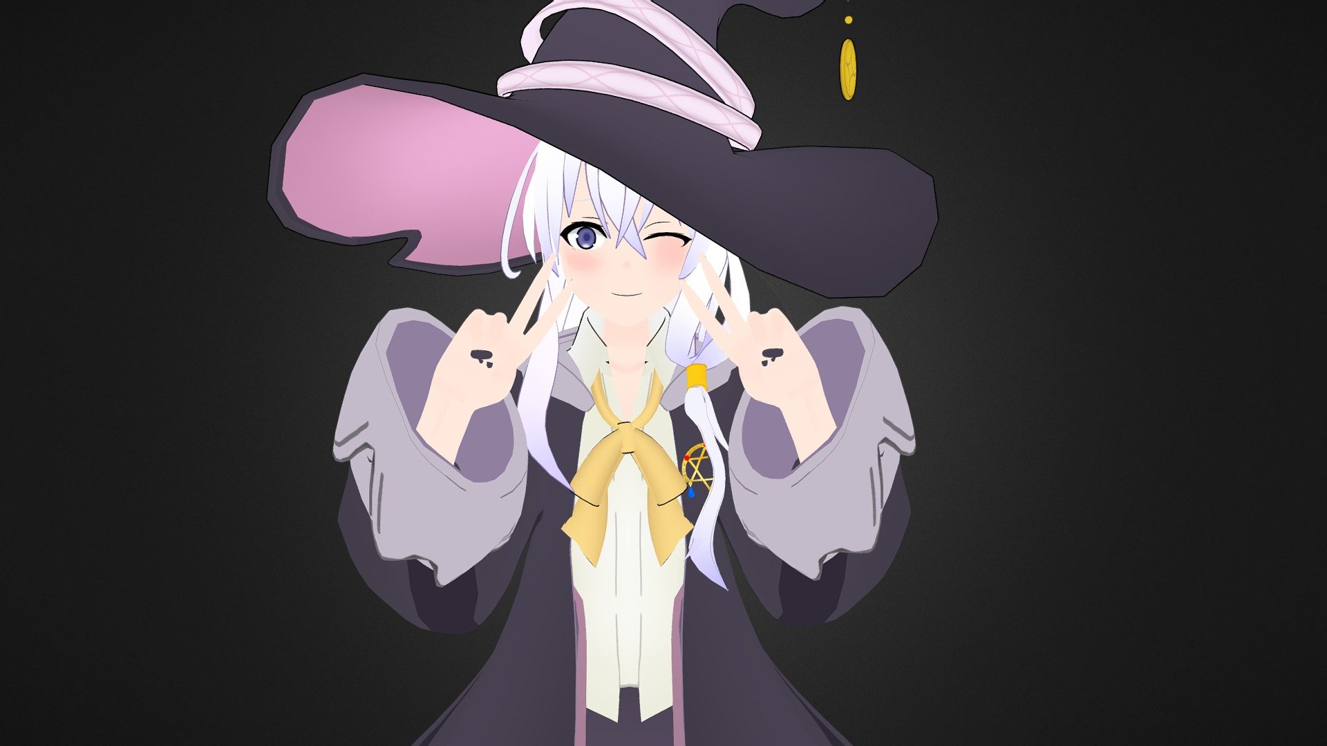 Elaina 3d Model - 3D model by Flinky [93fd6ab] - Sketchfab