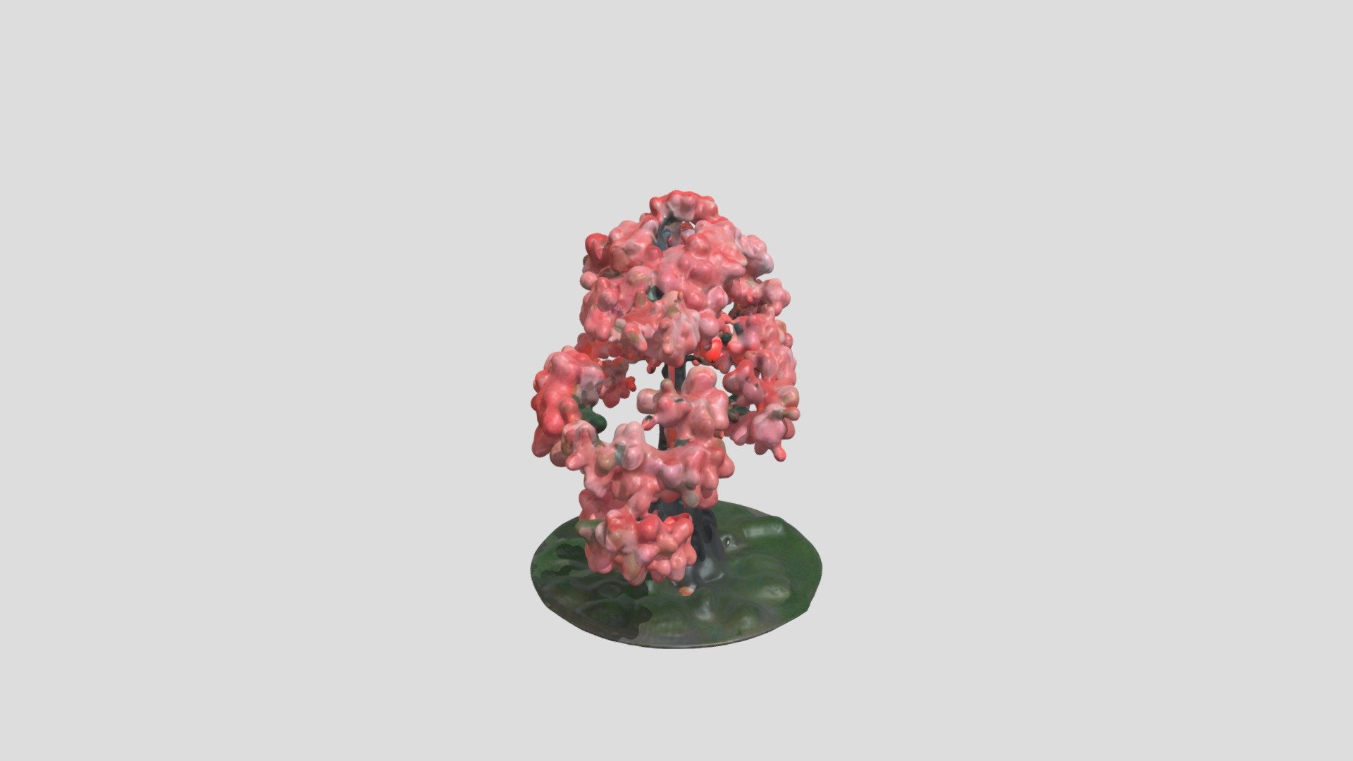"3D Flower Tree - Download Free 3D model by m.zare1367 [93ff3eb ...