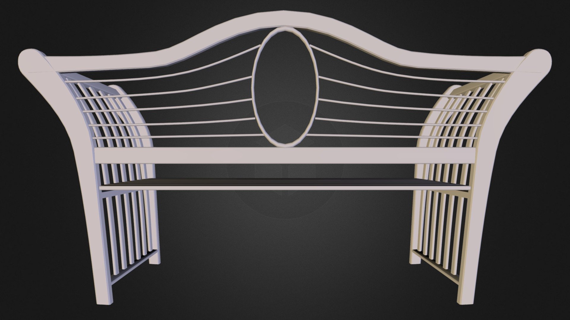 garden_bench.obj - 3D model by vsb [93jraQf] - Sketchfab