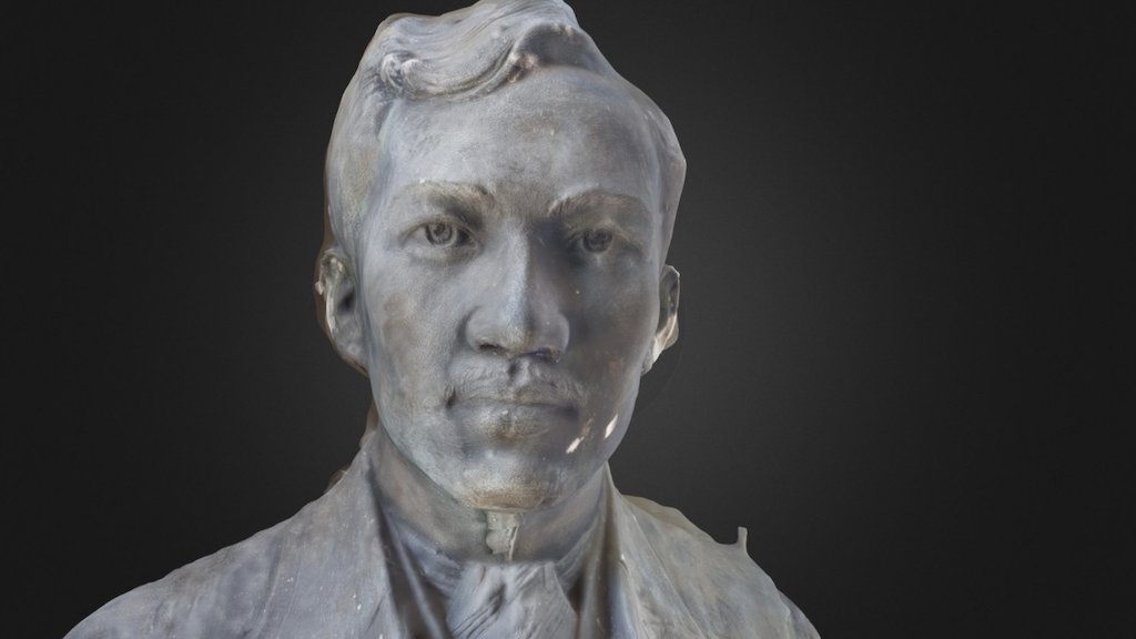 Jose Rizal Bust - 3D model by harzilla [9400288] - Sketchfab