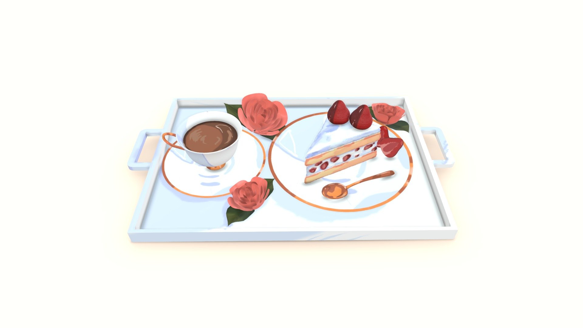 Tea Time - 3D model by ayushikv [9400537] - Sketchfab