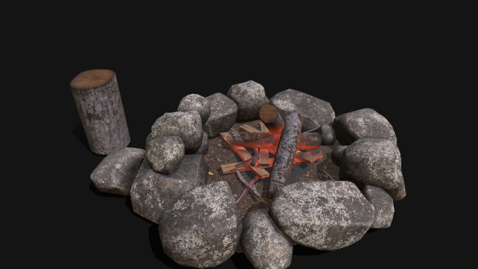Small Fire Pit - Buy Royalty Free 3D model by Clockwork Creations ...