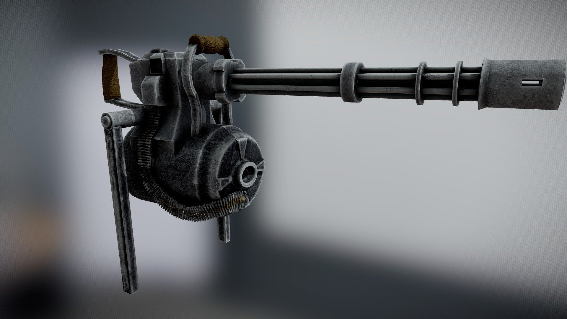 Chaos Riders Mini Gun - 3D model by Mak_Sensei [940245b] - Sketchfab