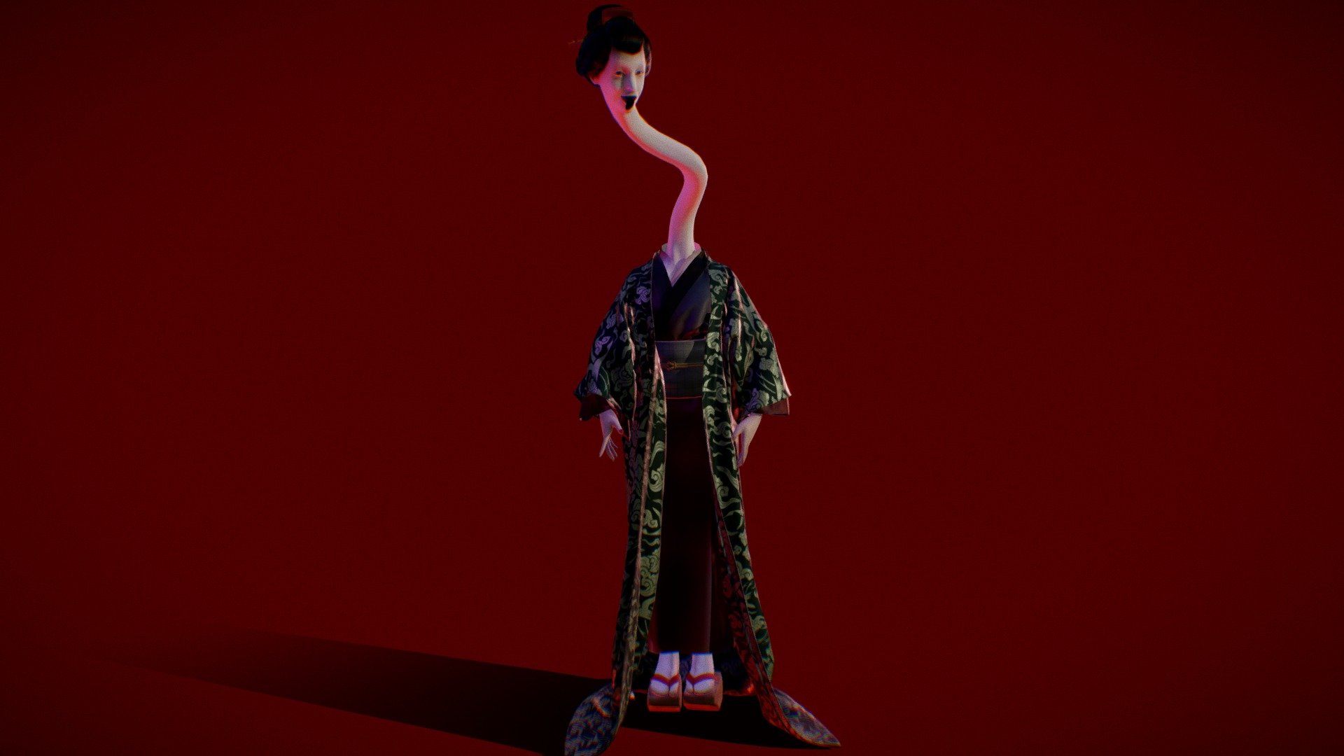 Rokurokubi - 3D model by YJM (@youjeenmette) [94040b0] - Sketchfab
