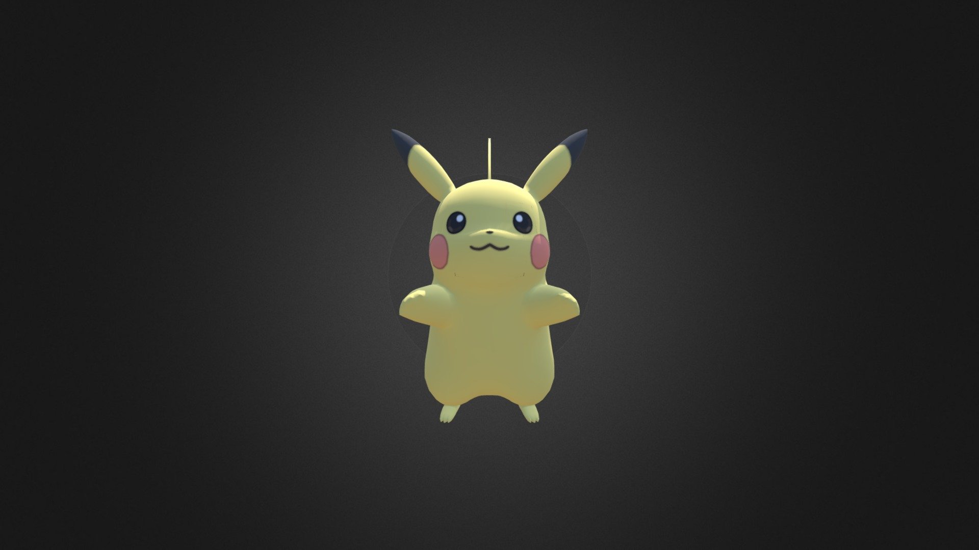 Pikachu - 3D model by Lein [9404918] - Sketchfab