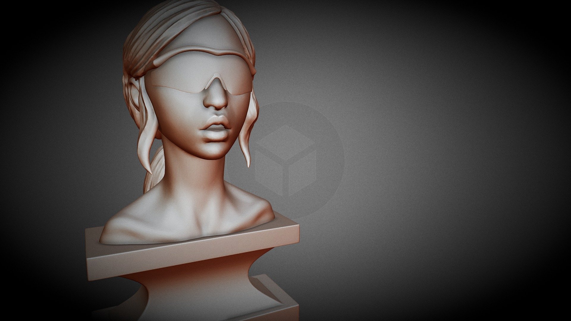 Female Face 3d print - 3D model by Mikle (@cgamit786) [9404cba] - Sketchfab