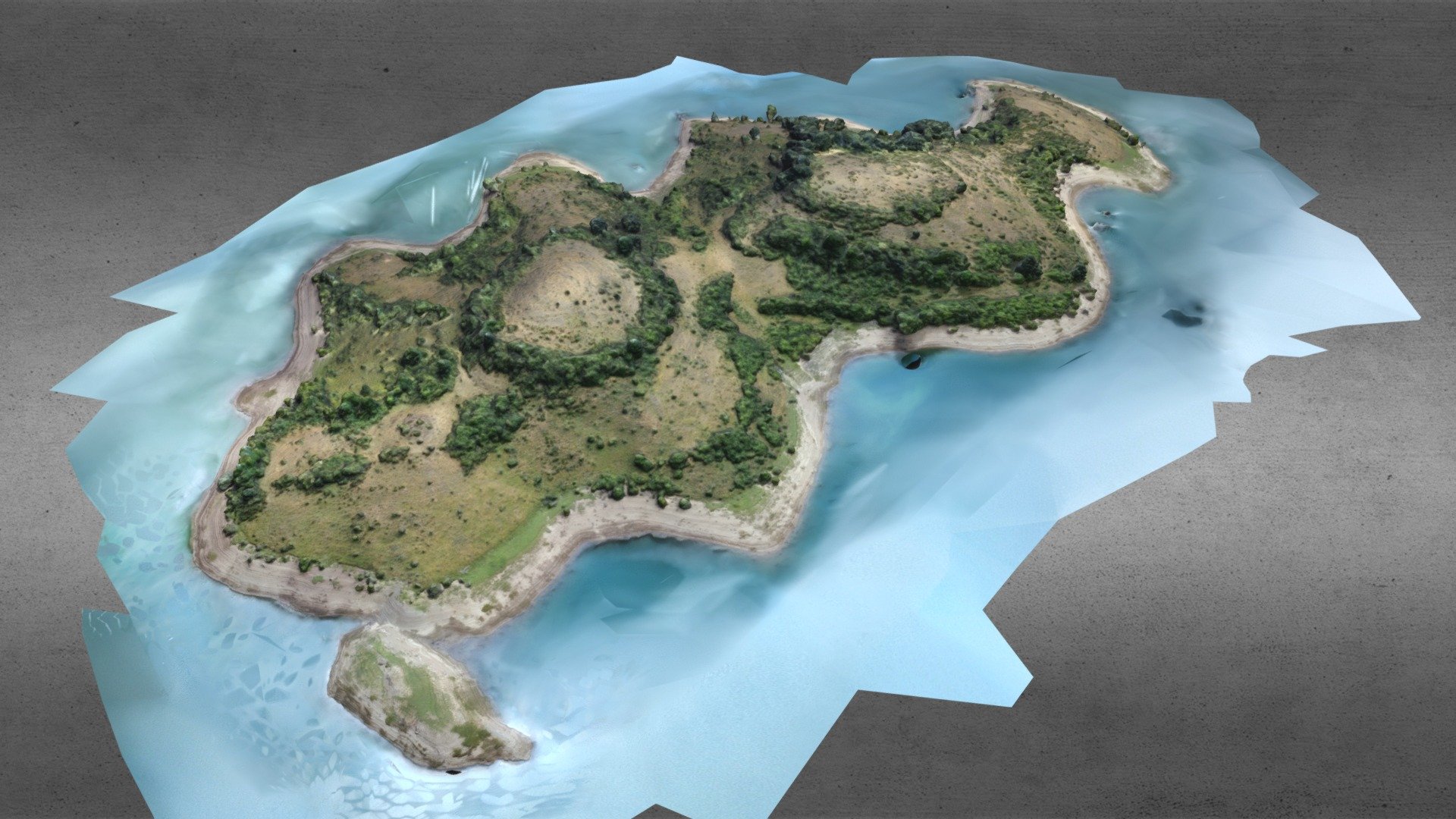 Isla del Campillo - Download Free 3D model by dolabra [9406497] - Sketchfab