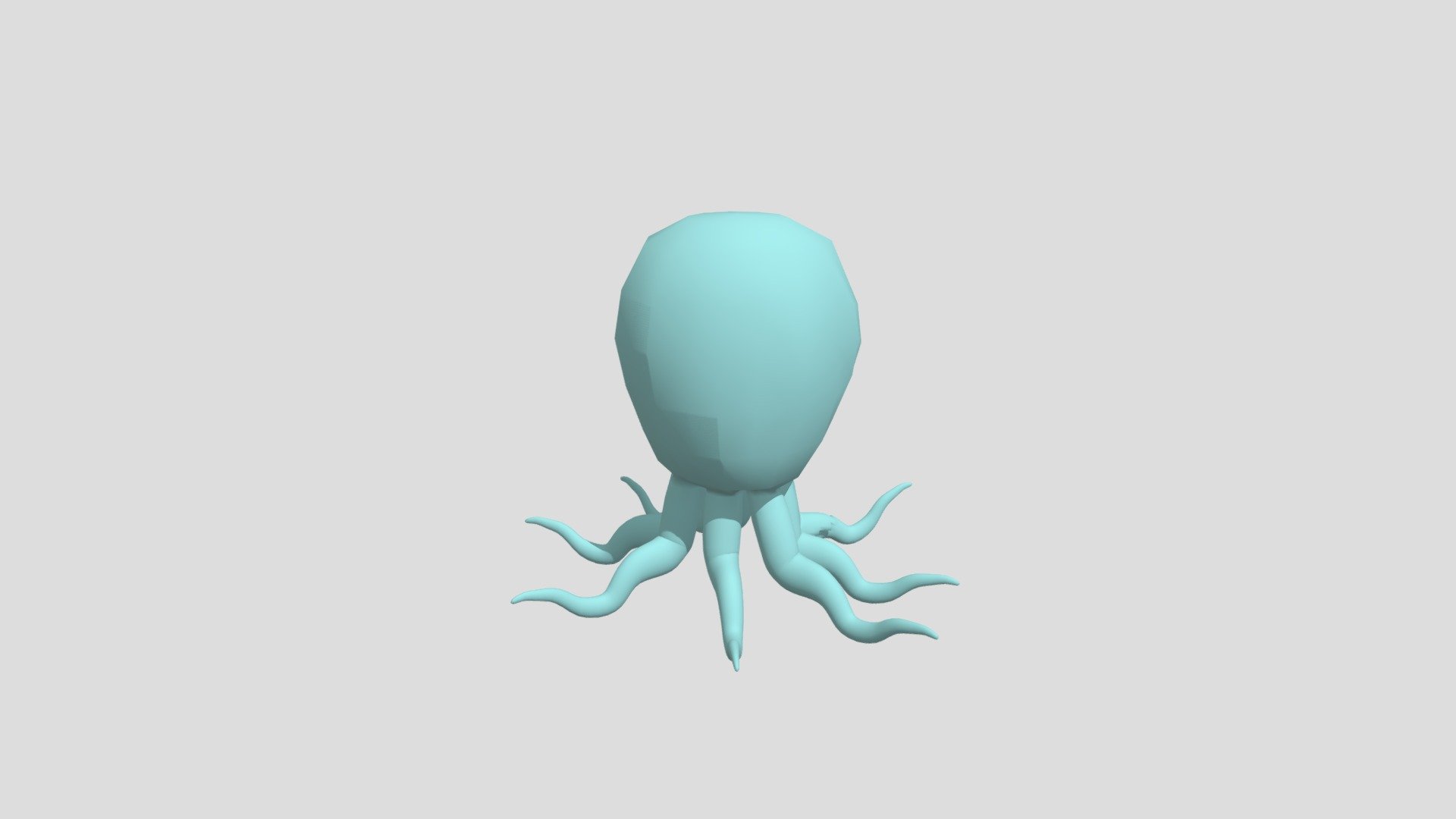 octopus - 3D model by Kajasandb [940729f] - Sketchfab