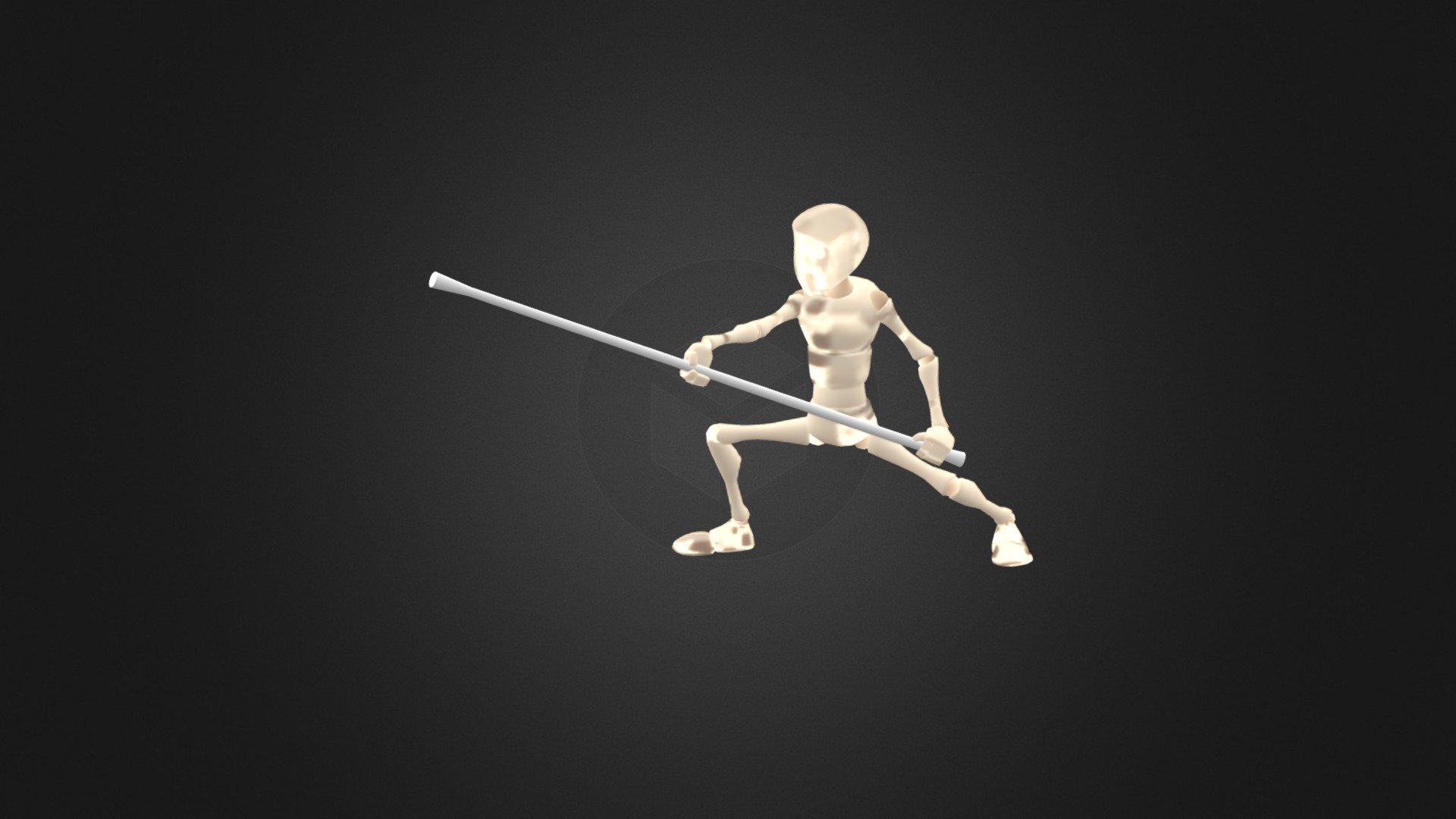 Staff_dance - 3D model by Akiya Anderson (@AkiyaAnderson) [9408d47 ...