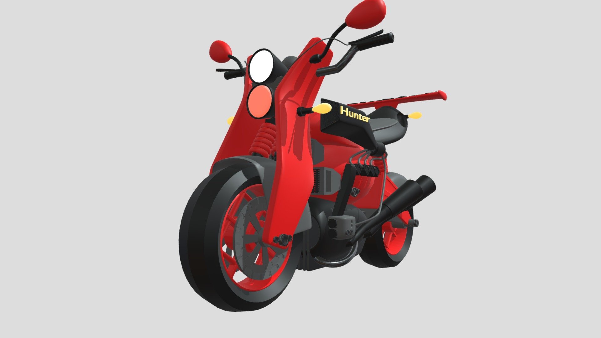 Hunter Sports Bike (Modified Version) - Download Free 3D model by ...