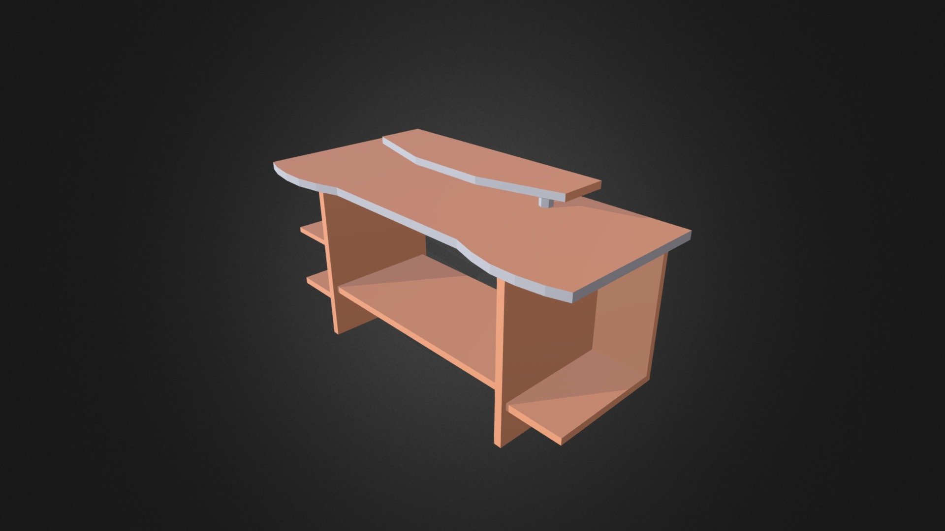 Household Props Challenge Day #2 - Desk - 3D model by Liberi Arcano ...