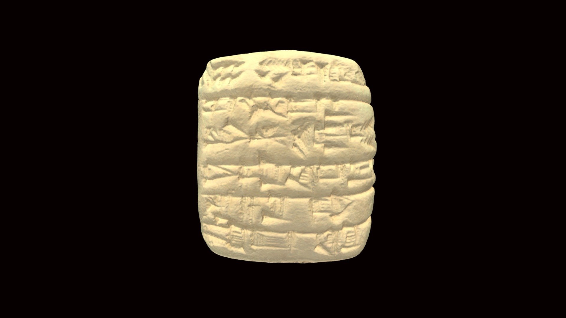 Cuneiform Tablet HMANE1899.2.408 - 3D model by Harvard Museum of the ...