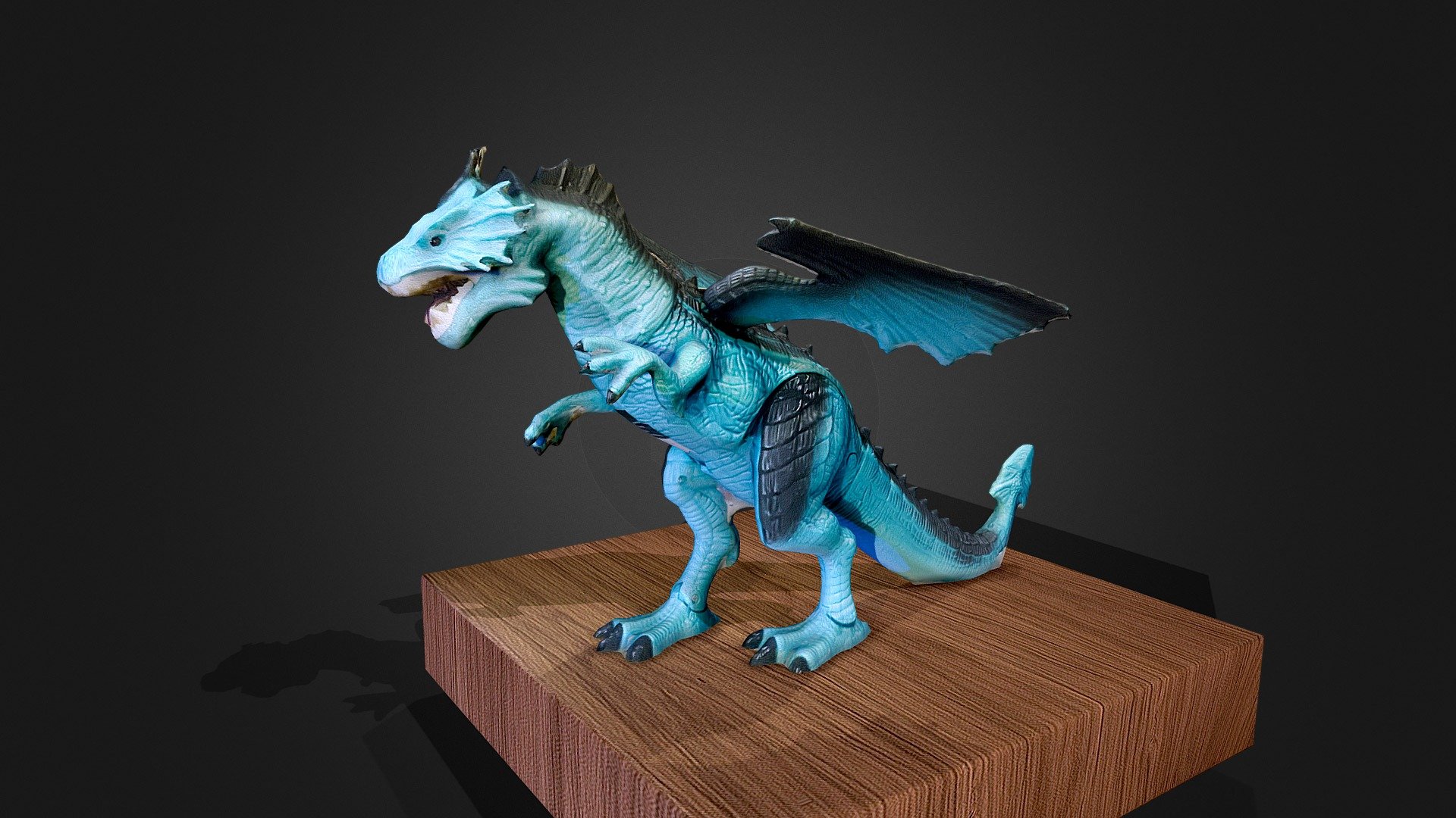 dragon toy aqua fantasy - 3D model by ufulio [940e47a] - Sketchfab