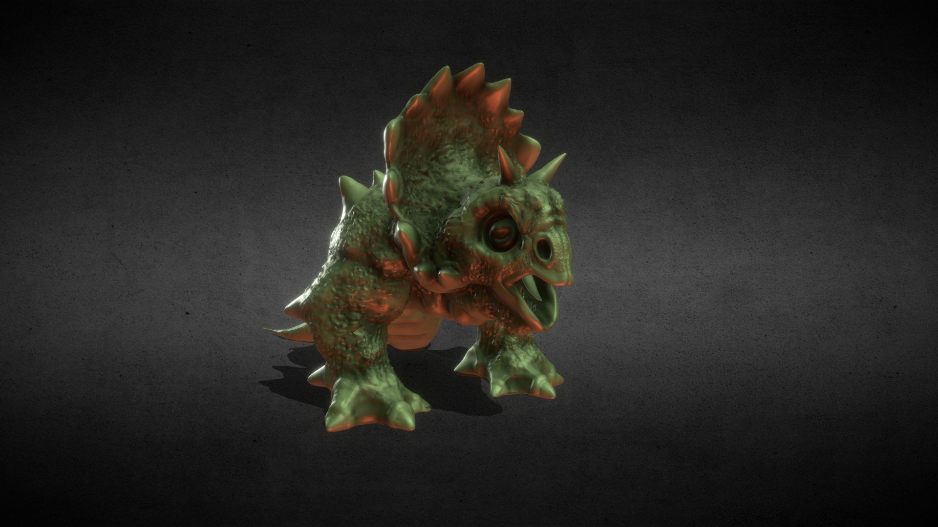 Doom Frog - 3D model by Shapelab [940f518] - Sketchfab