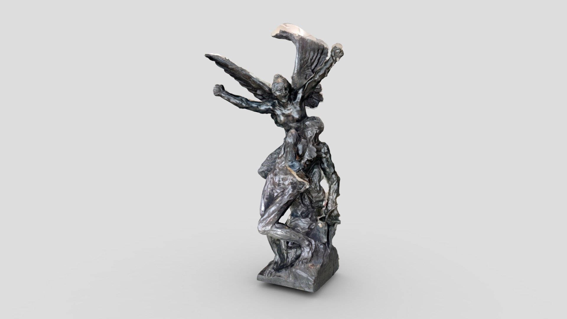 Rodin - The Call to Arms - NCMA, Raleigh, NC - Download Free 3D model ...