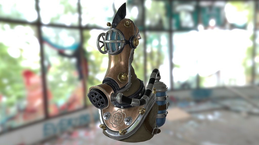 Space Explorer - 3D model by morganb [940fdd1] - Sketchfab