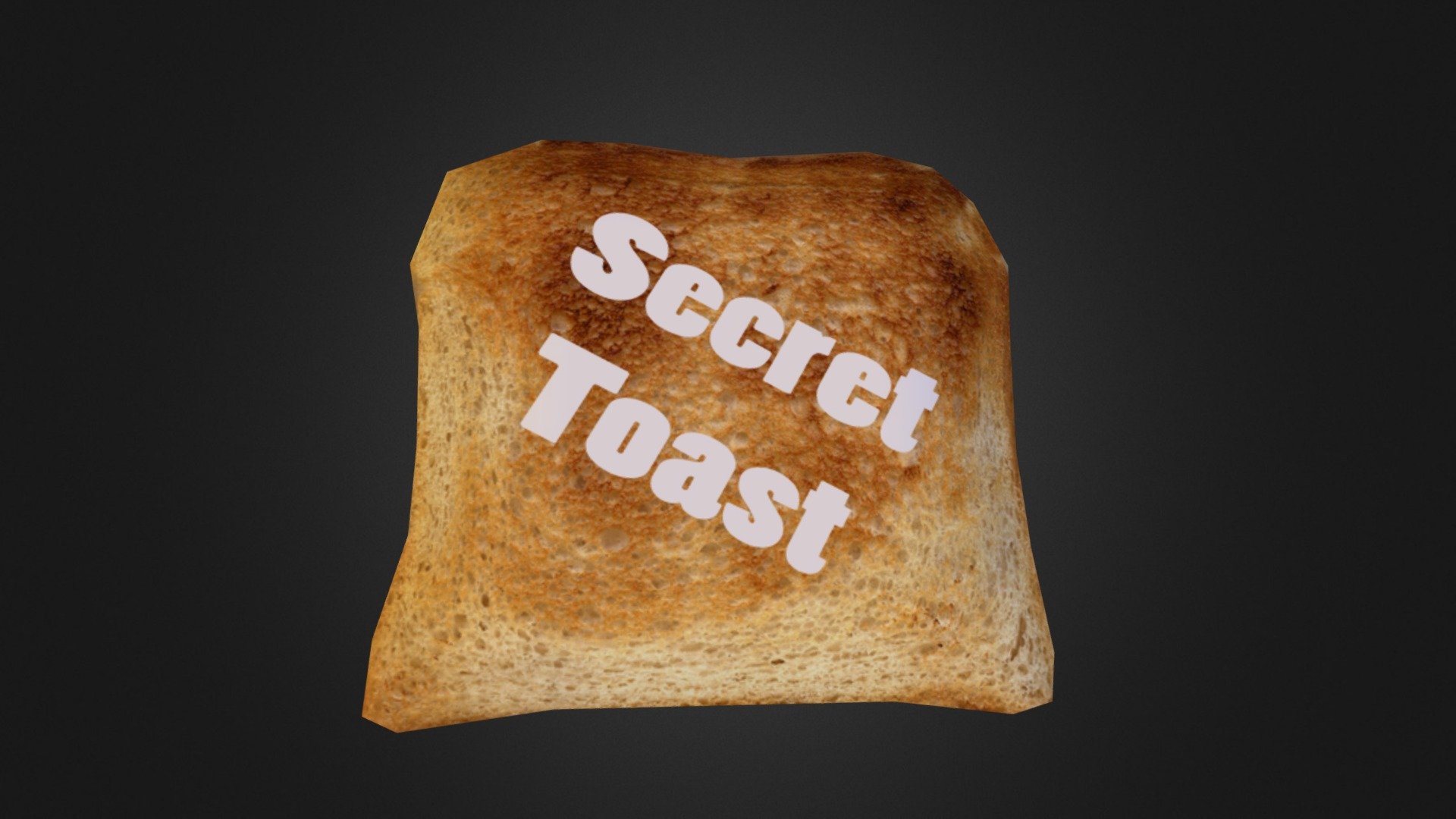 Toast - 3D model by datfreeman [9411a89] - Sketchfab