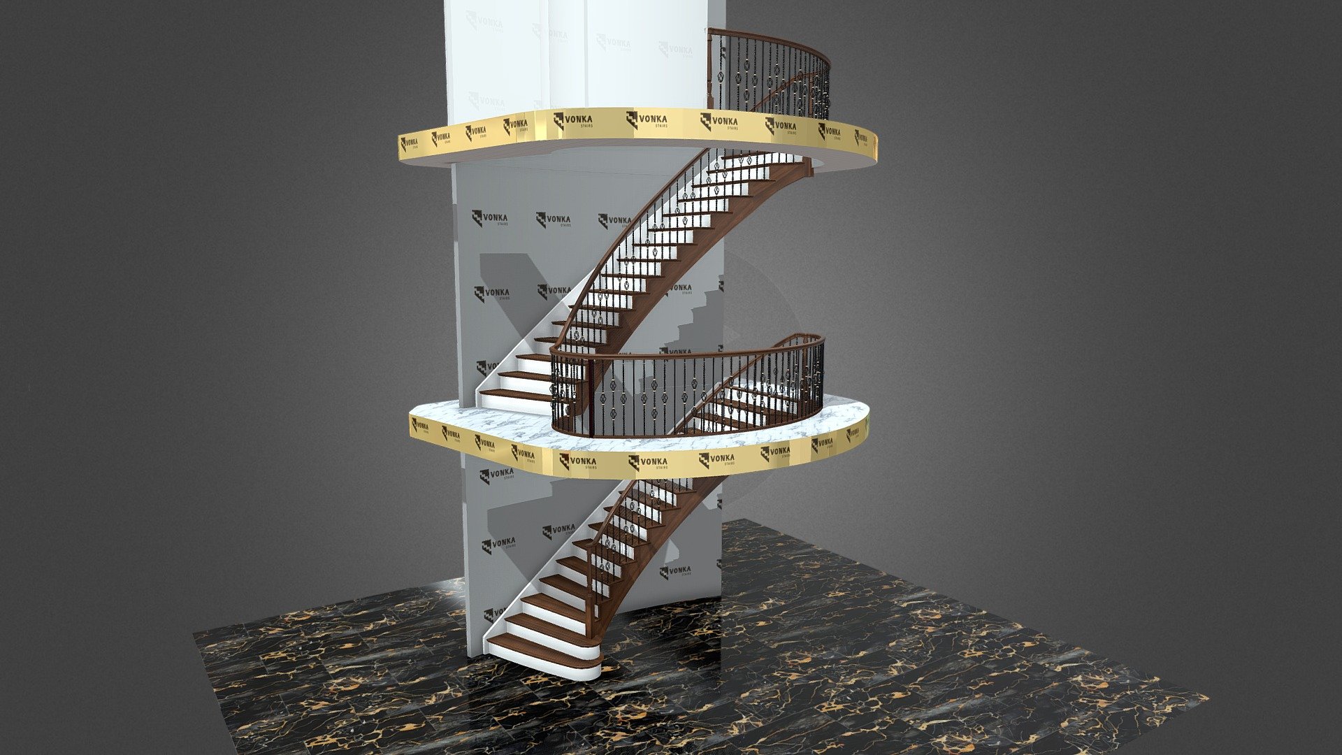 Zvi Gilbert v5 - Download Free 3D model by Arek @ Vonka Stairs (@A ...