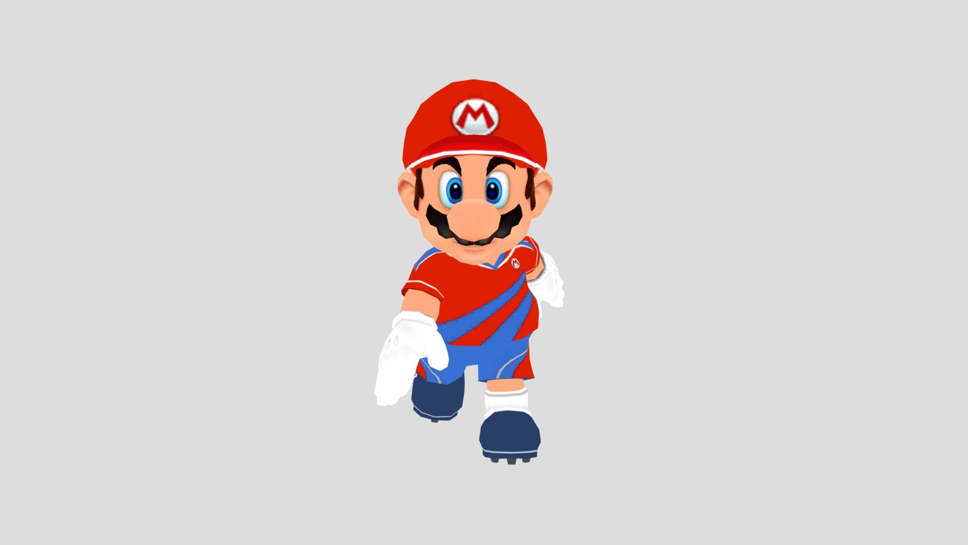 GameCube - Super Mario Strikers - Mario Prototyp - Download Free 3D ...